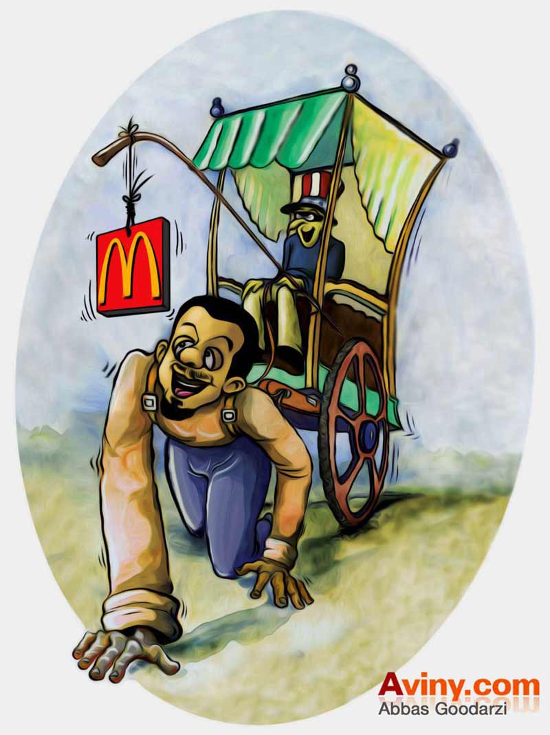 کاریکاتورنفوذفرهنگی